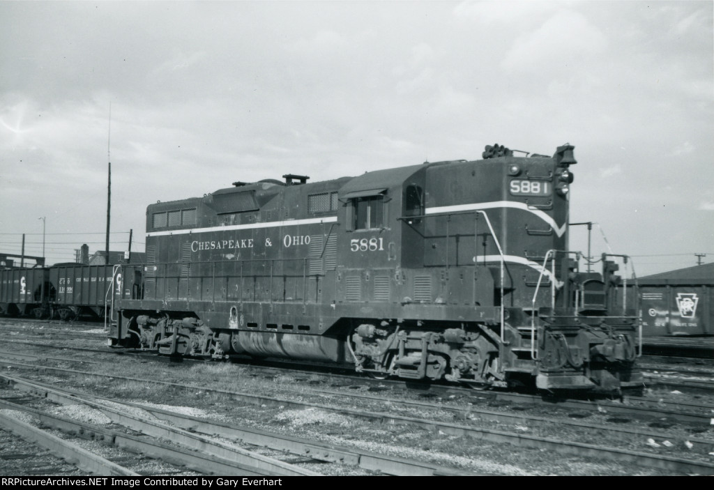 CO GP7 #5881 - Chesapeake & Ohio